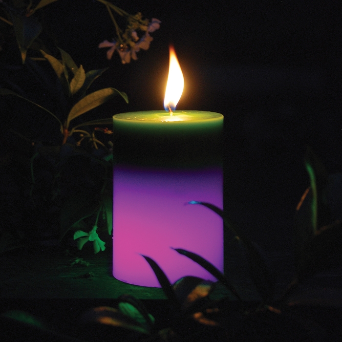 Citronella Colour Change Pillar Candle